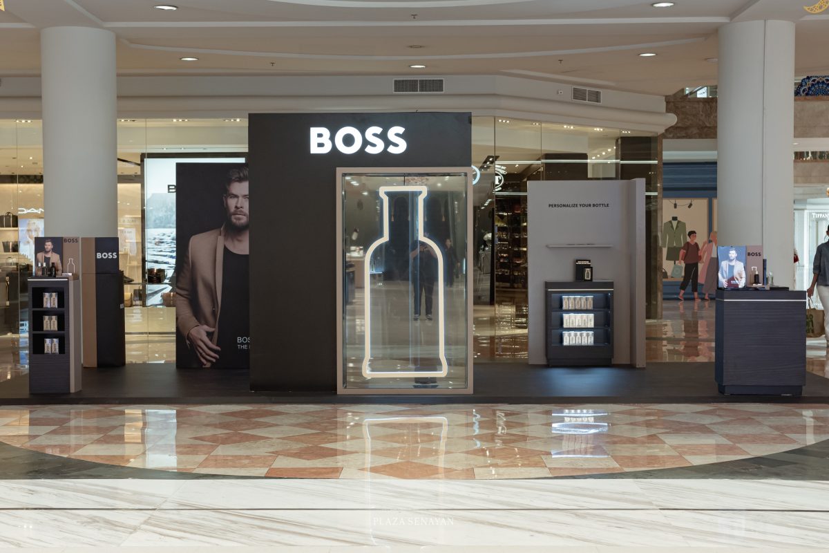 Sogo – BOSS Perfume Exhibition – Plaza Senayan