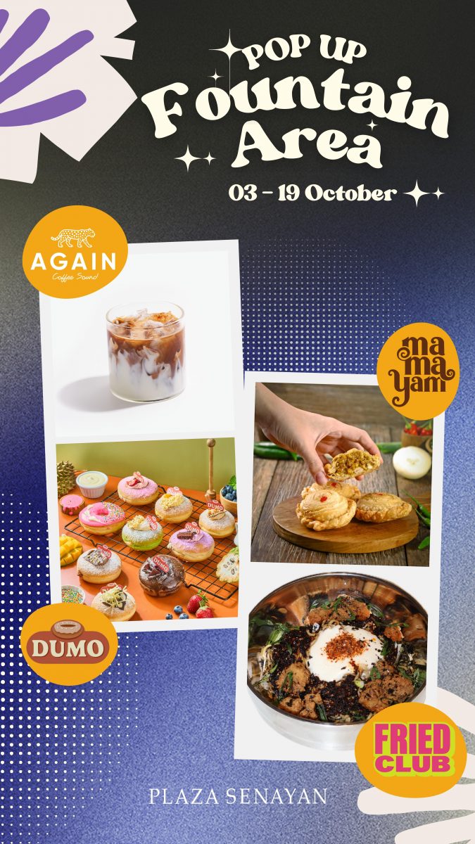 Plaza Senayan – Pop Up – Plaza Senayan